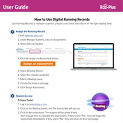 How to Use Digital Running Records